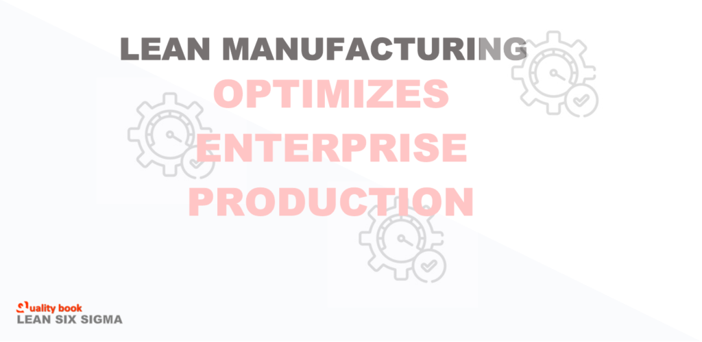 Lean manufacturing optimises enterprise production
