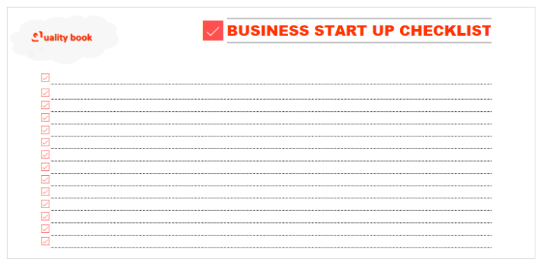 Small business Startup Checklist